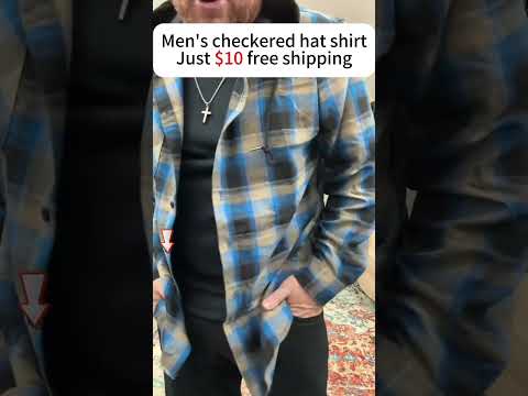 Stylish Plaid Shirts for Men #fashion #christmas #blackfriday