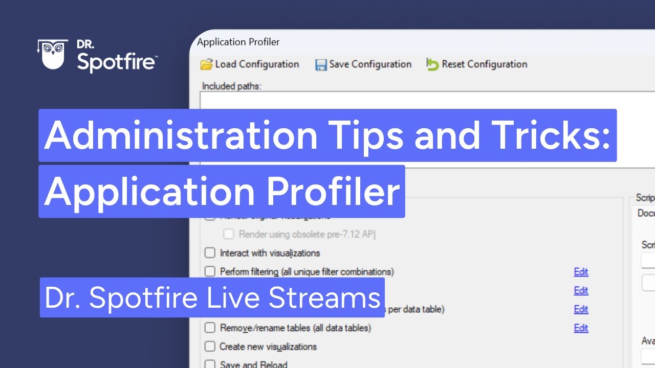 Administration Tips and Tricks - Application Profiler