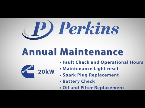 Cummins® 20kW Annual System Maintenance