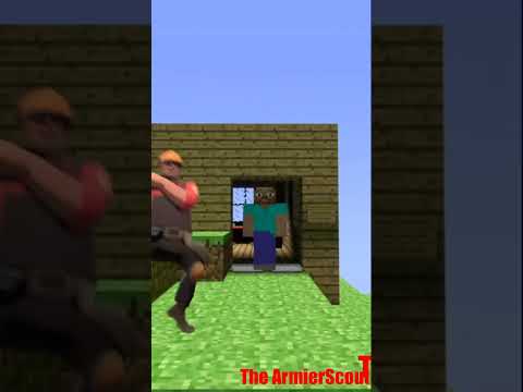 Spy playing Minecraft for the final time pt6 #minecraft #tf2 #sfm #shorts #memes #meme