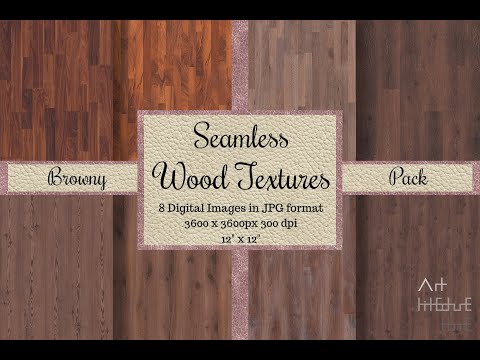 Seamless Wood Textures - Browny Pack - Seamless Patterns - Digital Papers - Printable Scrapbook