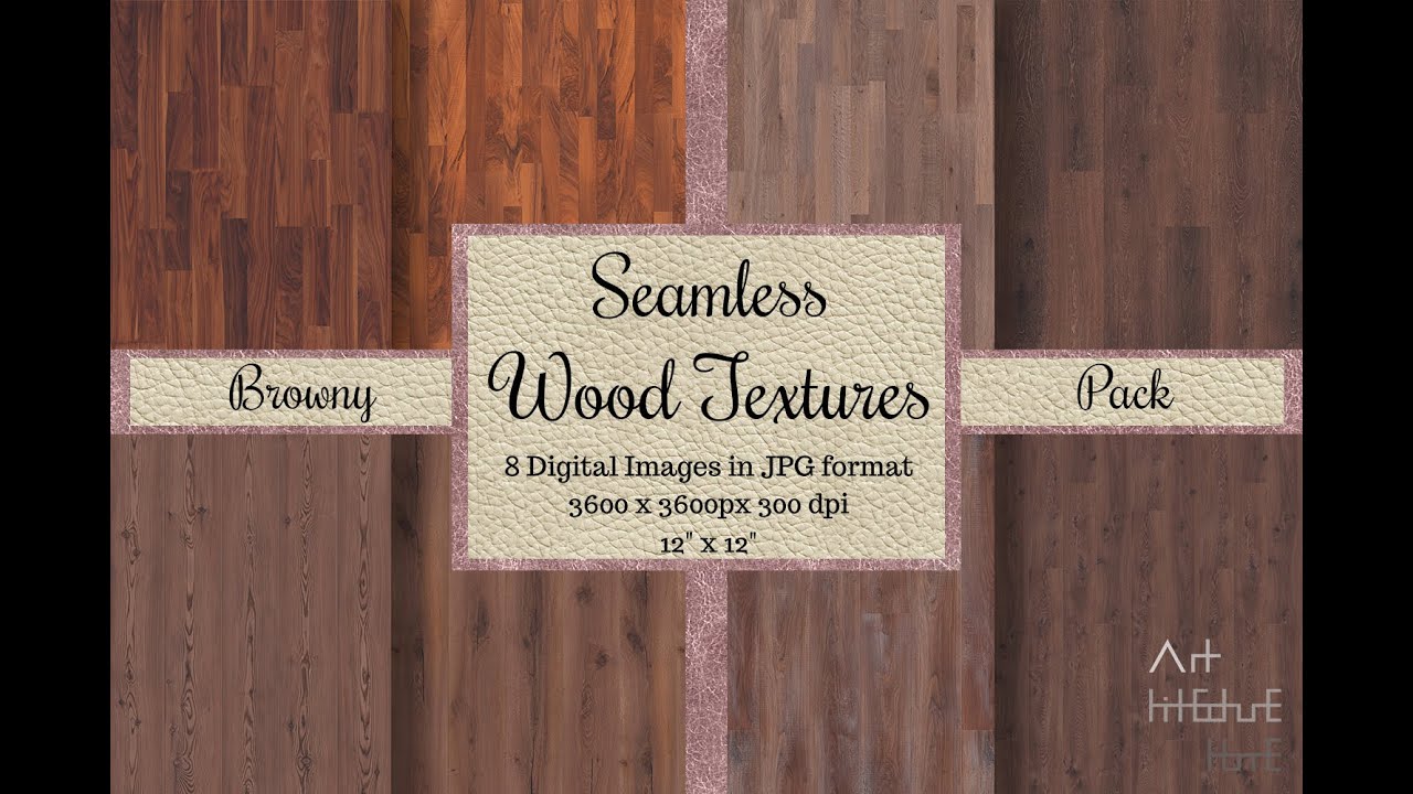 Seamless Wood Textures - Browny Pack - Seamless Patterns - Digital Papers - Printable Scrapbook
