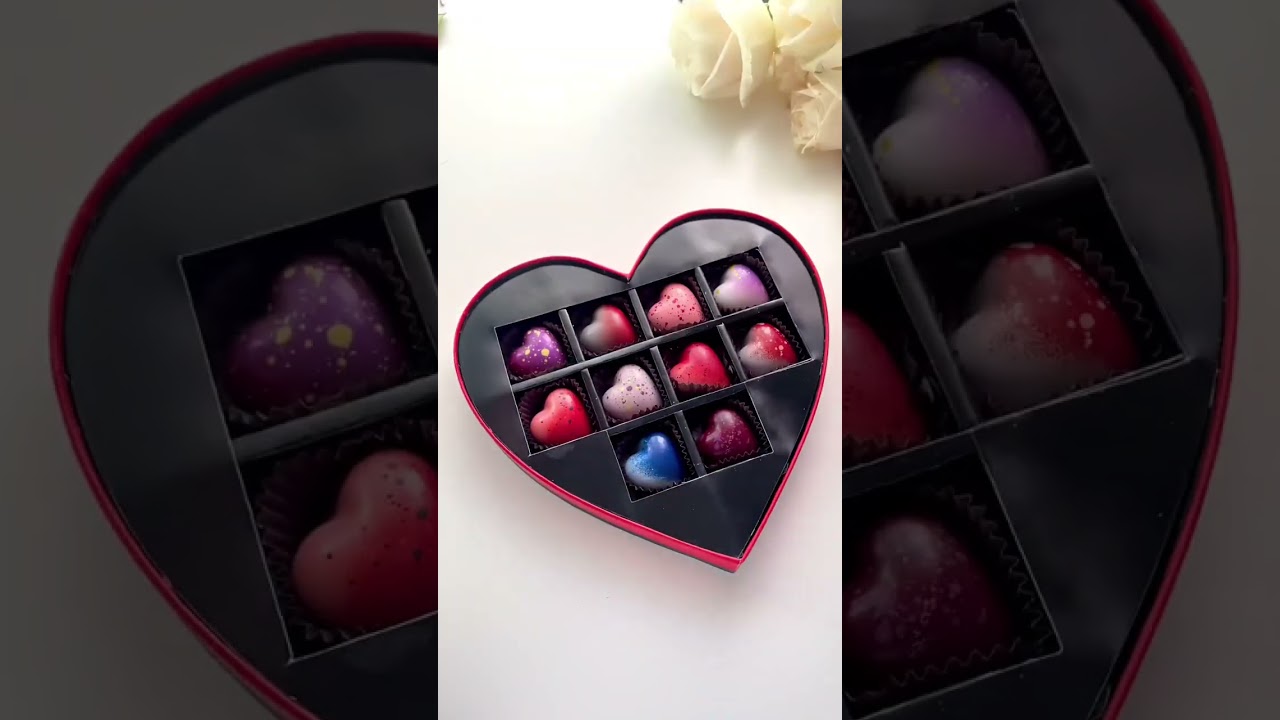 Valentine's Day Heart Shape Chocolate Box