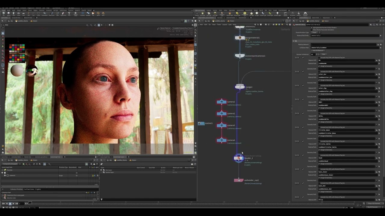 LookDev HDA Houdini 19.5 Demo