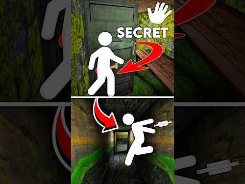 Granny New Secret Room Trick????????#granny #grannyglitches #grannygame #granny1