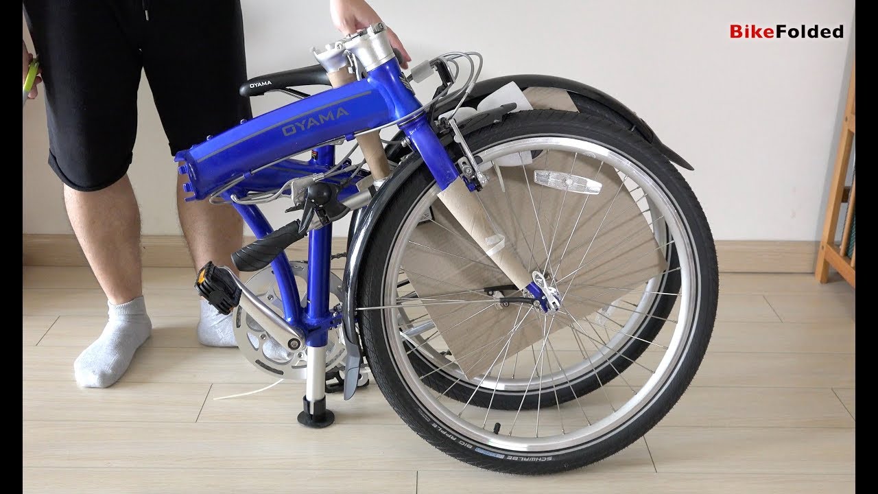 Oyama CX 9 Folding Bicycle Unboxing