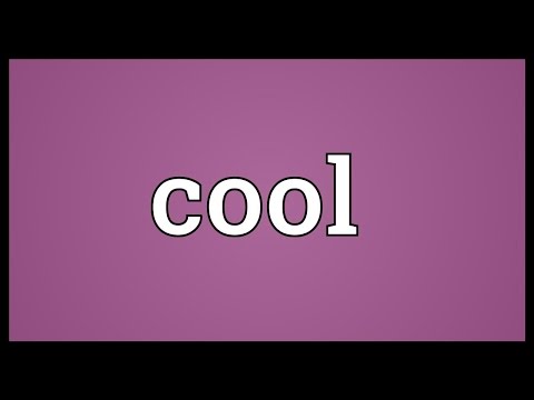Cool Meaning