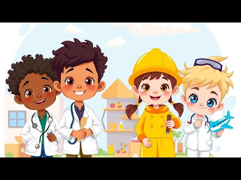 Learn Occupations for Kids | Jobs and Professions with Pictures & Sounds!