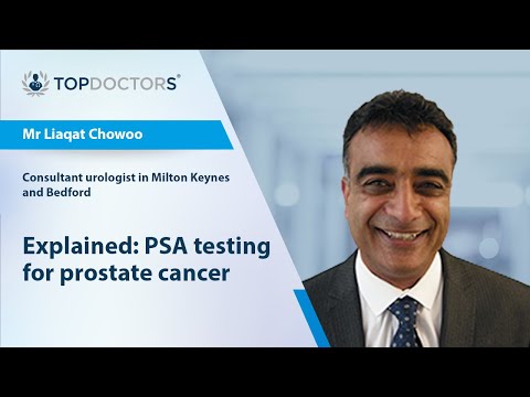 Explained: PSA testing for prostate cancer - Online interview