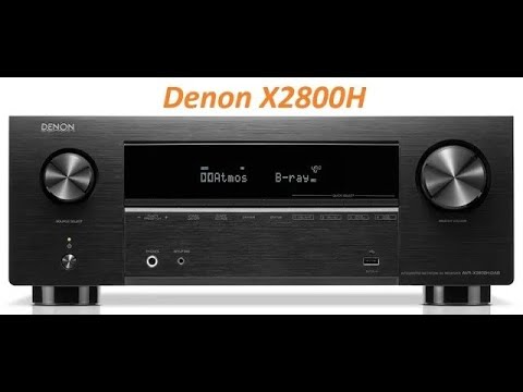 Denon X2800H AVR Optimized Settings for Movies