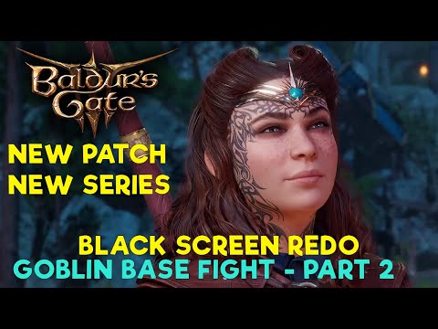 GOBLIN FIGHT replayed - Black Screen Bug - Baldur's Gate 3 Multiplayer Gameplay