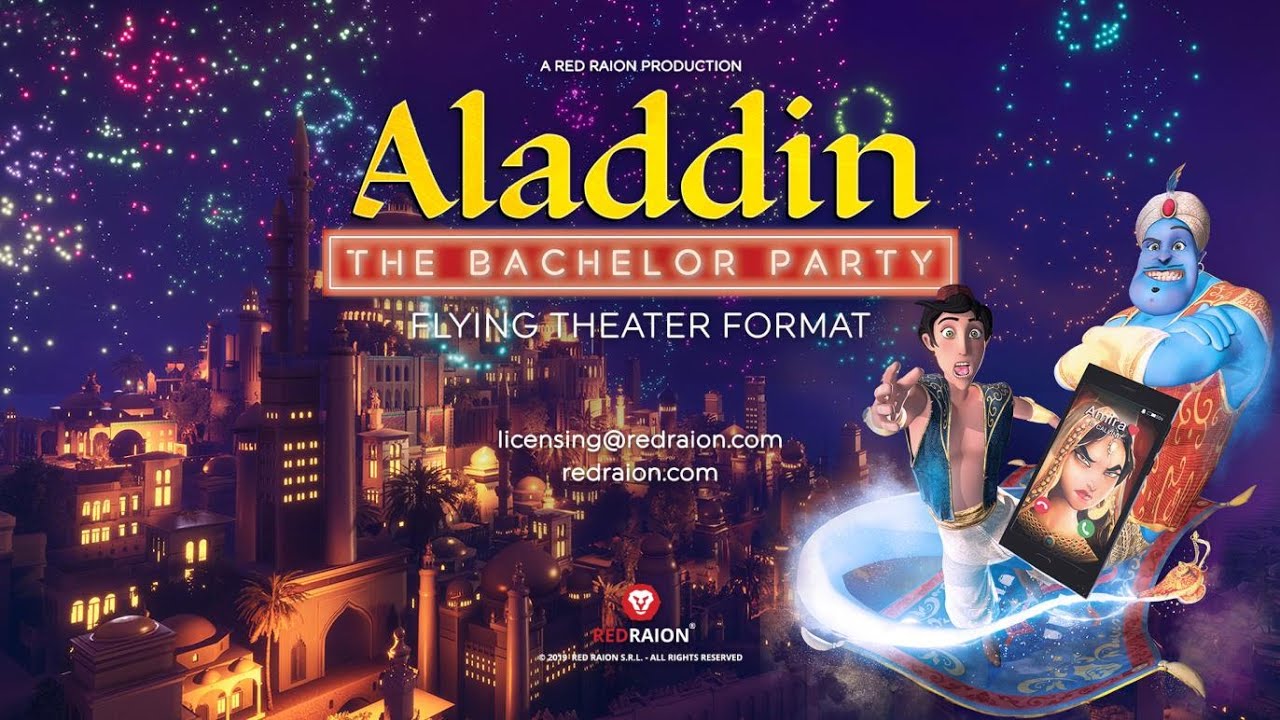 Trailer Aladdin - The Bachelor Party Flying Theater Movie
