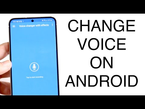 How To Change Your Voice On Your Android! (2023)