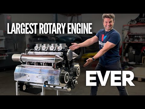 This 12-Rotor Rotary Engine Is Wild