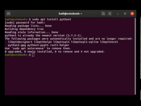 how to install python3 in ubuntu | linux