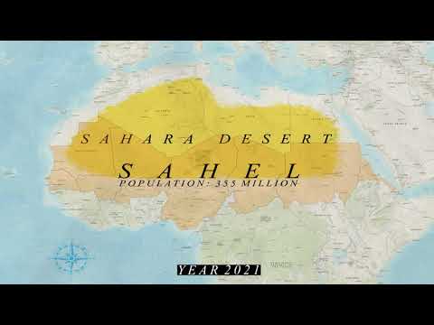 Desertification Of The Sahel until 2100