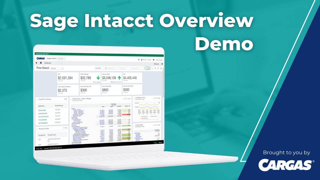 Sage Intacct Demo Overview