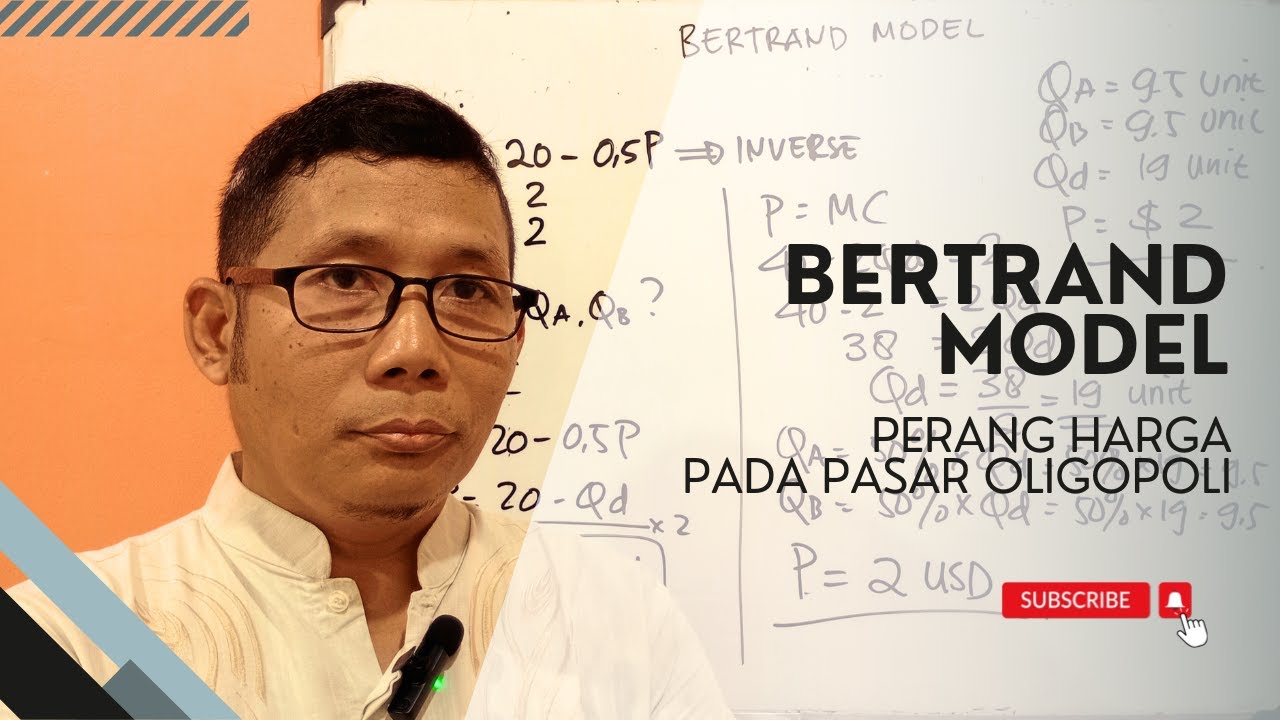 Model Bertrand : Perang Harga di Pasar Oligopoli (Duopoli)