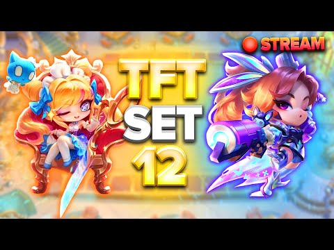 NEW TFT SET 12 PBE VIEWER GAMES!!! | Teamfight Tactics Set 12