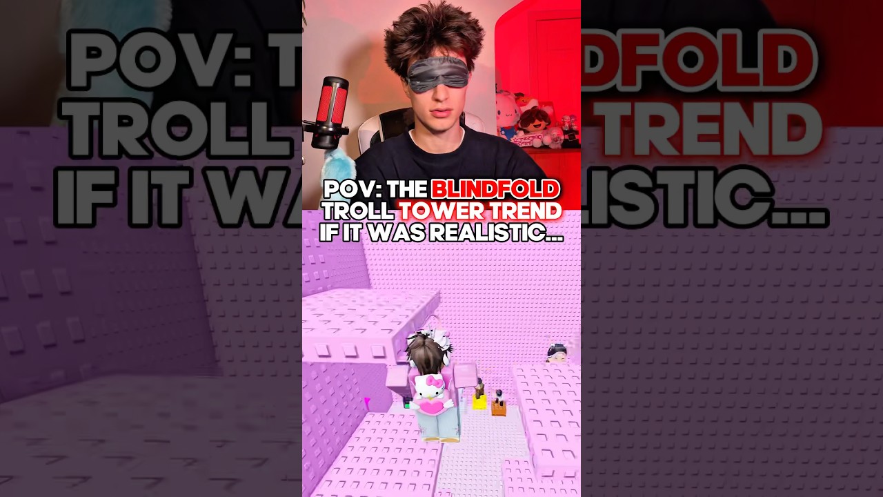 THIS ROBLOX Troll Tower TREND… If It Was REALISTIC💀‼️🧑‍🦯