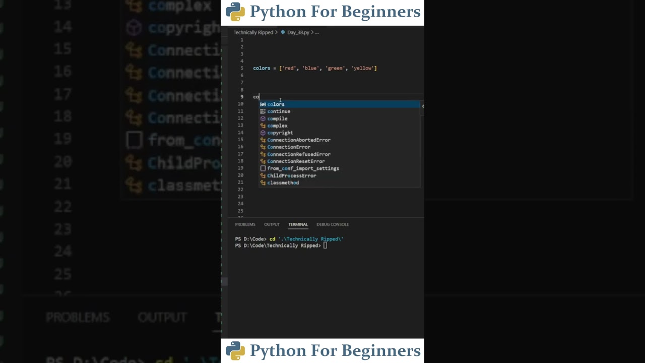 How To Use The Pop Function In Python | Python For Beginners
