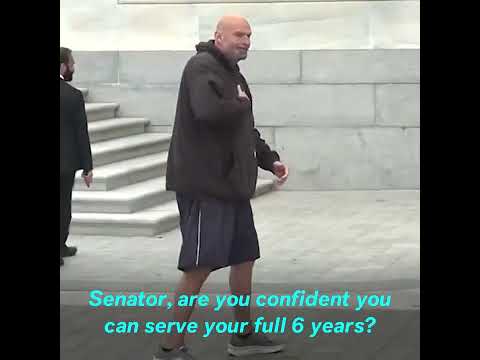 Watch: Fetterman Returns To Capitol After 2-Month Mental Health Treatment
