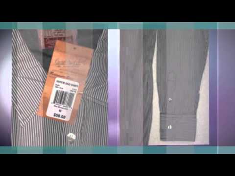 Mens SBS Casual Cotton Shirt Size MEDIUM Long Sleeve GREYWHITE STRIPE MSRP $50