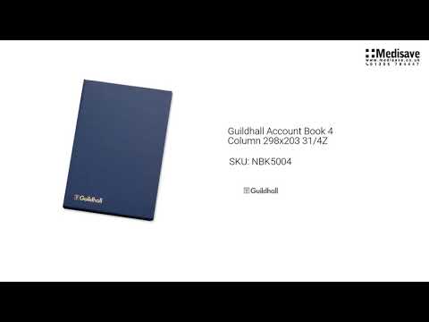 Guildhall Account Book 4 Column 298x203 31 4Z NBK5004