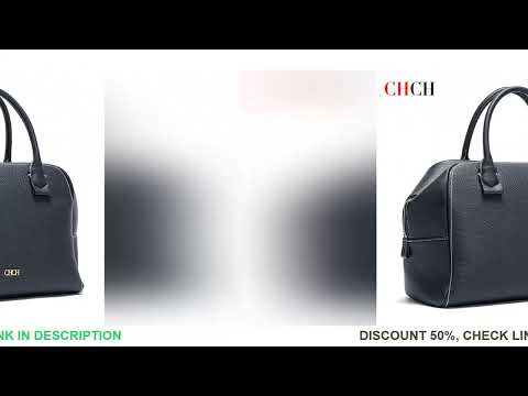 CHCH Women's Crossbody Bag Autumn Large Capacity Pillow Bag Hidden Blue Zipper Wide Shoulder Strap T