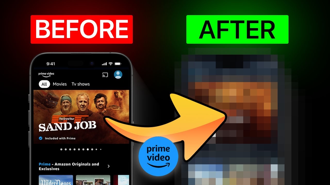 I Redesigned Amazon Prime Mobile App