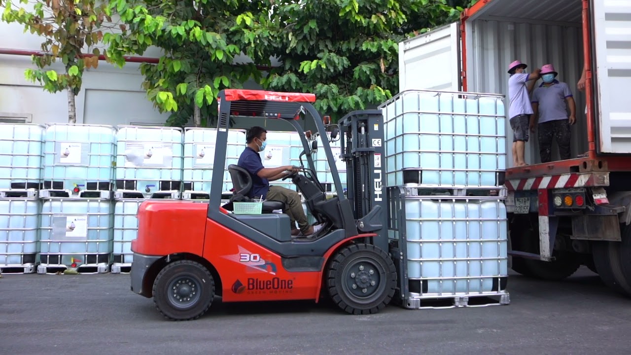 Loading container - IBC tank