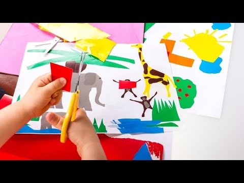 Crafts activity for letter J, K and L for kids