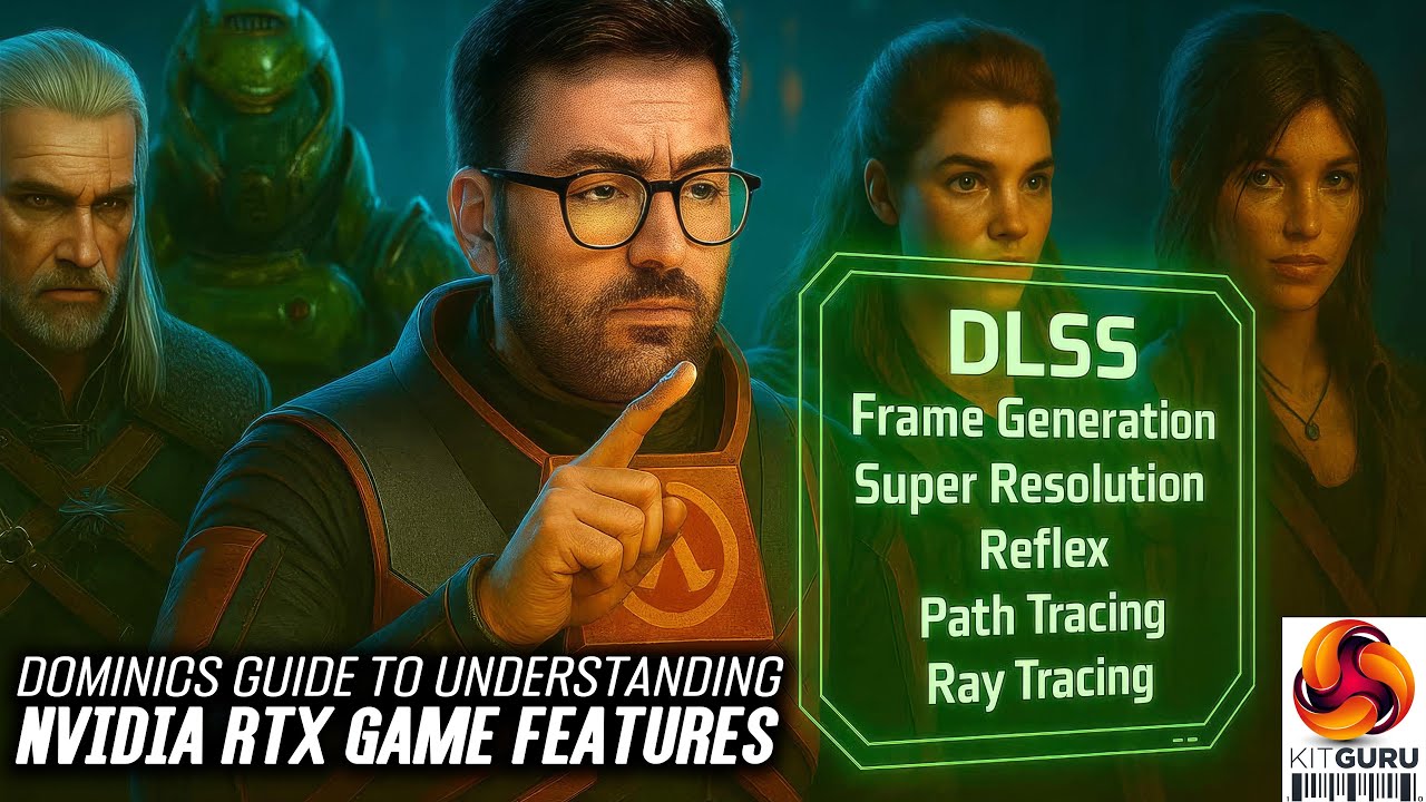 NVIDIA RTX Features EXPLAINED – DLSS, Frame Gen, Reflex & More