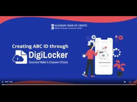 How to create Academic Bank of Credits (ABC) ID? English