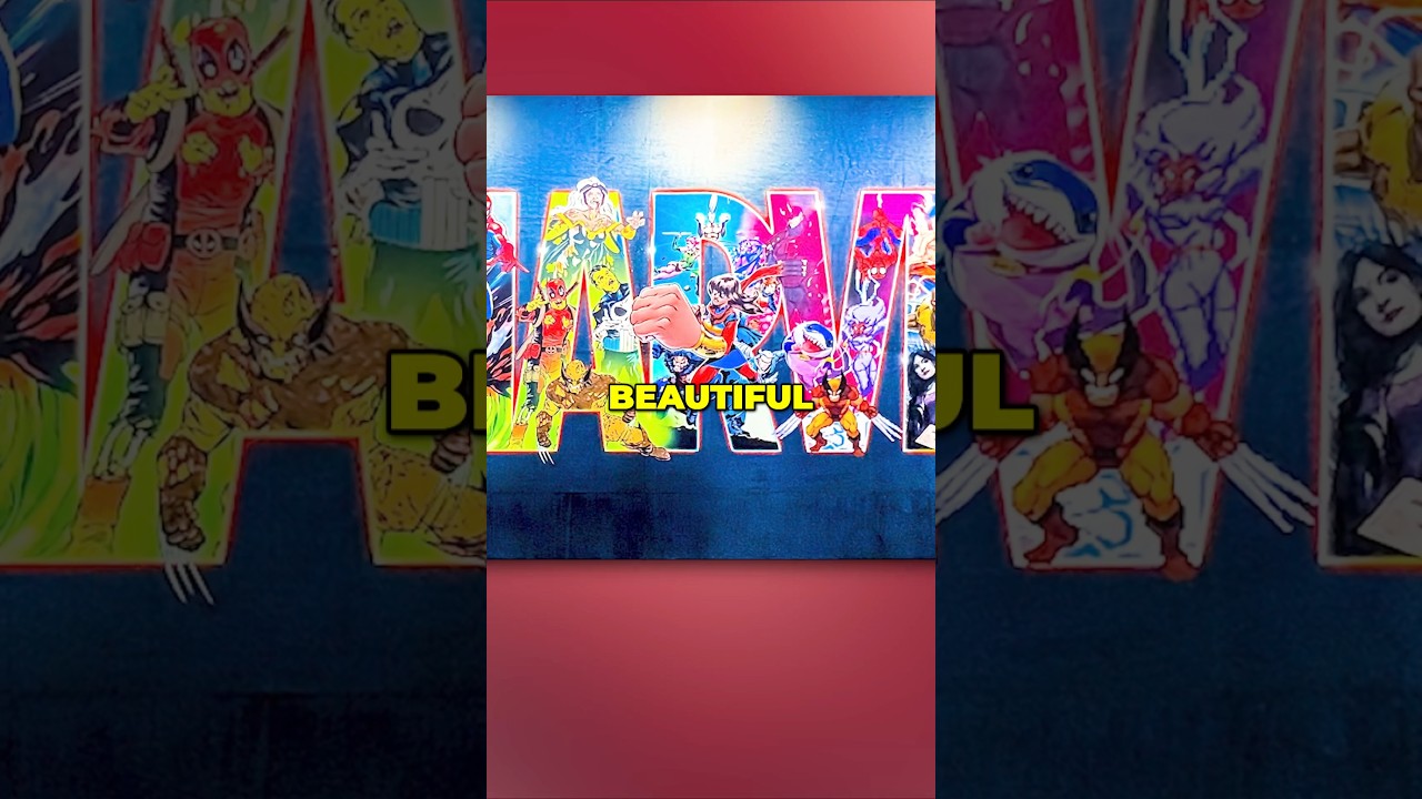 FIRST LOOK AT NEW MARVEL LOGO REVEALED AT #NYCC! 🤩