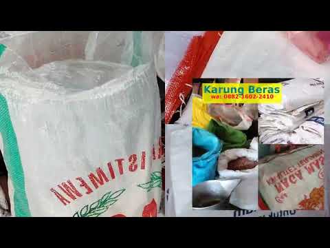 1 Karung Beras 25 Kg Berapa Liter, Karung Beras Kosong