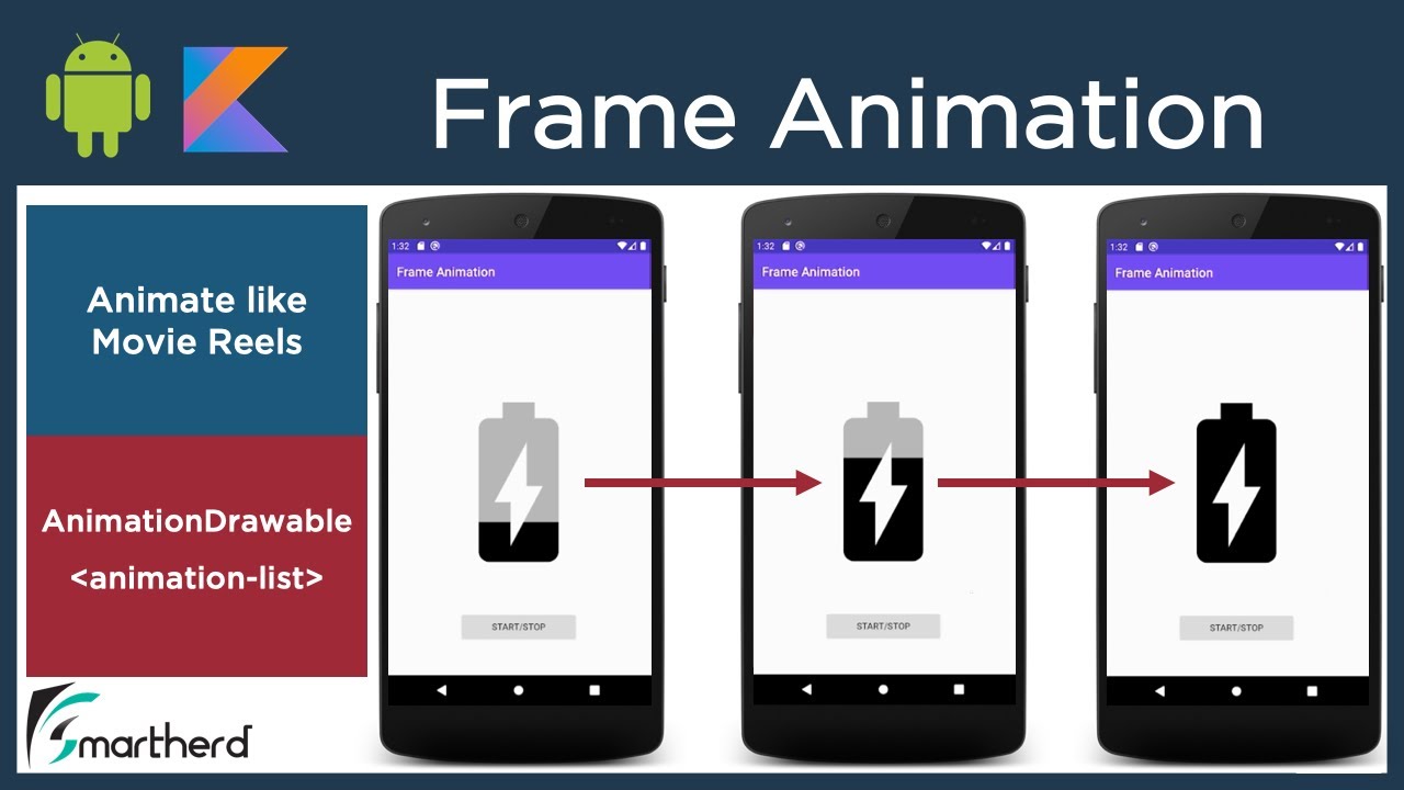 Android Frame Animation: Create frame-by-frame animation using AnimationDrawable
