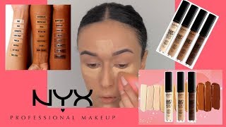 NYX CANT STOP WONT STOP CONCEALER!| Testing & Review!