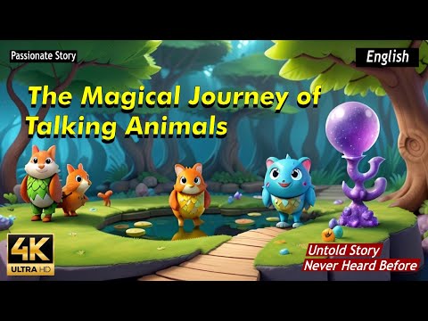 The Magical Journey of Talking Animals | Cartoon Adventure