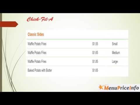 CHICK-FIL-A |CHICK-Fil-A MENU | Chick fil a hours menu and price