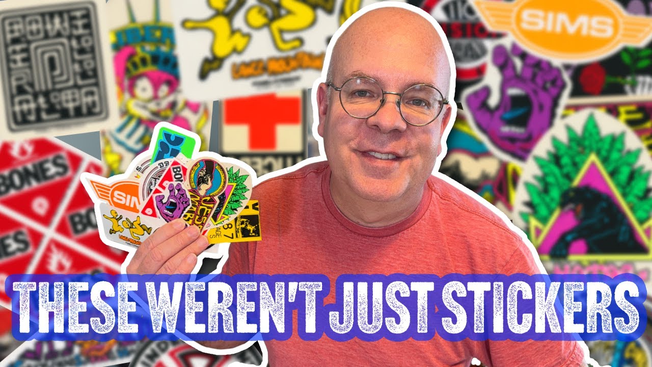 Why Skateboard Stickers Were Everything in the 80s