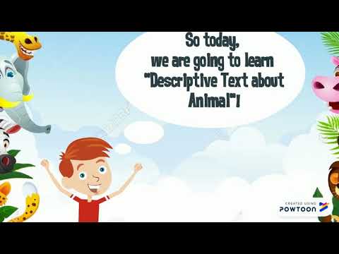 Descriptive Text about Animal for 7th Grade