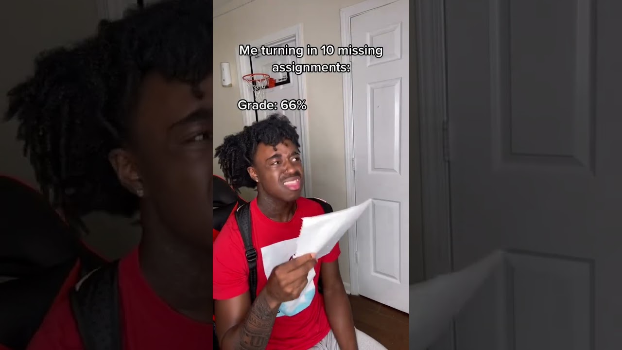 Me turning in 10 missing assignments and this happens😭‼️