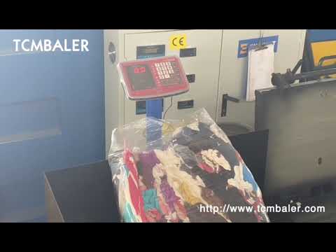 textile rag baler machine for sale