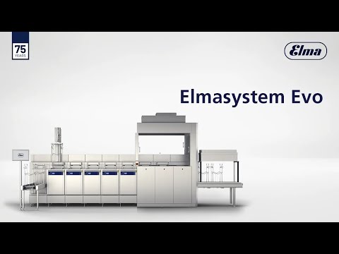 Elmasystem Evo - fully automatic ultrasonic cleaning system