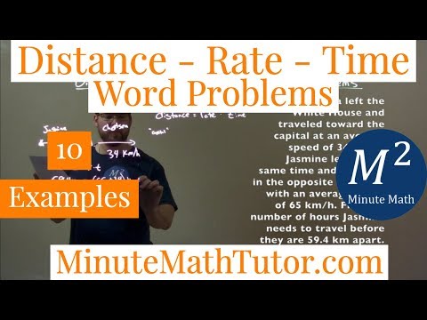Distance – Rate – Time Word Problems – Easy Peasy All-in-One High School