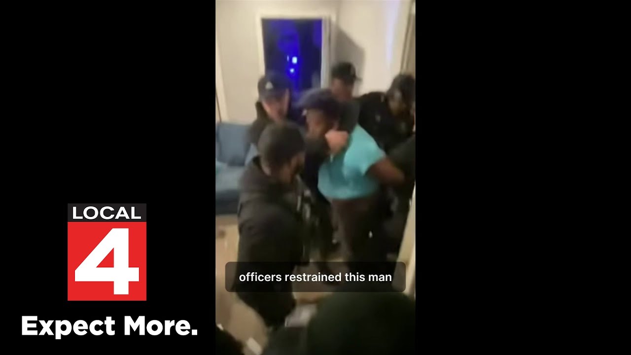 Officer placed on administrative duty after repeatedly punching man