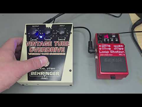 Behringer VT911 Tube Overdrive Modified 1 of 2 | Reverb