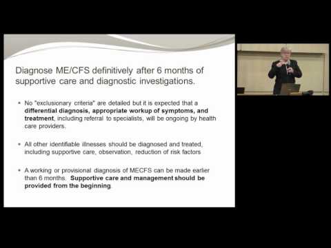 Summary of the IOM Report and the Relationship to Diagnosis and Treatment of ME/CFS