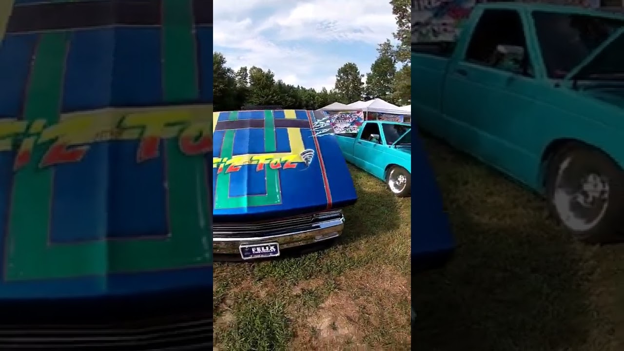 WALK AROUND ATTITUDE CHECK X CAR SHOW #SHORTS #minitruckin